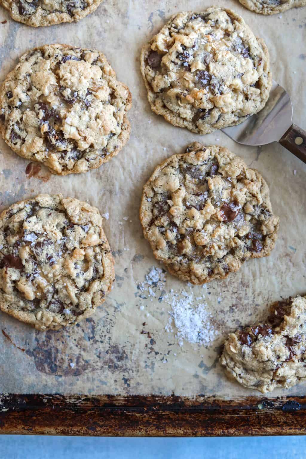 Dark Chocolate Cherry Walnut Cookies - Craving California