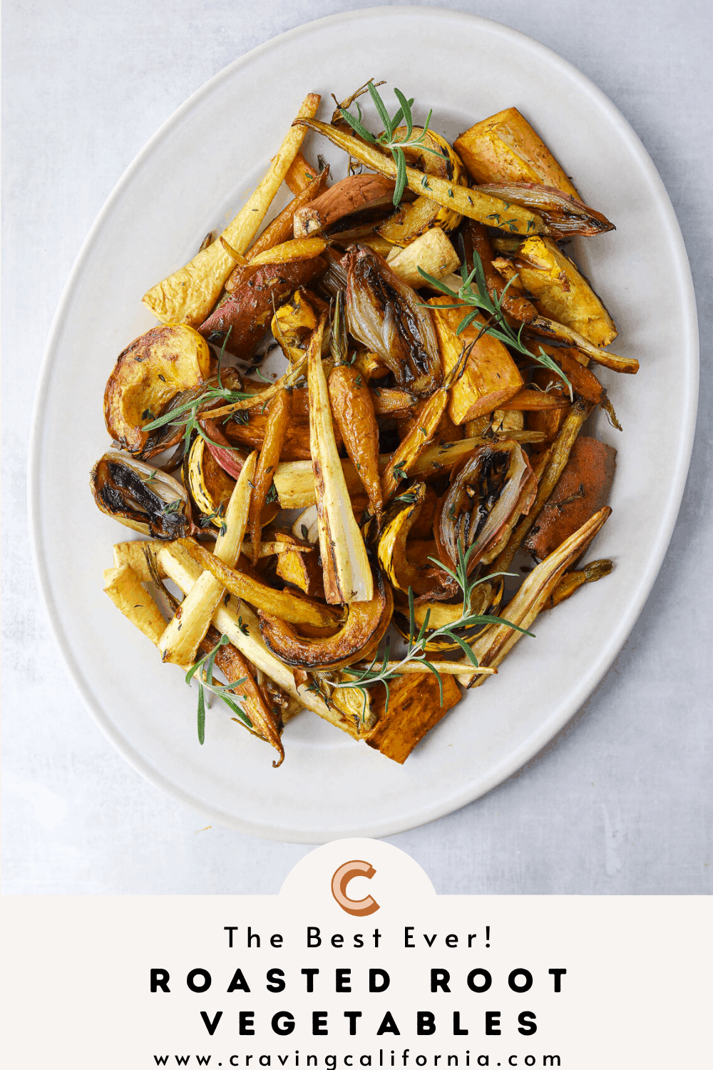 Maple and Cumin Roasted Root Vegetables - Craving California