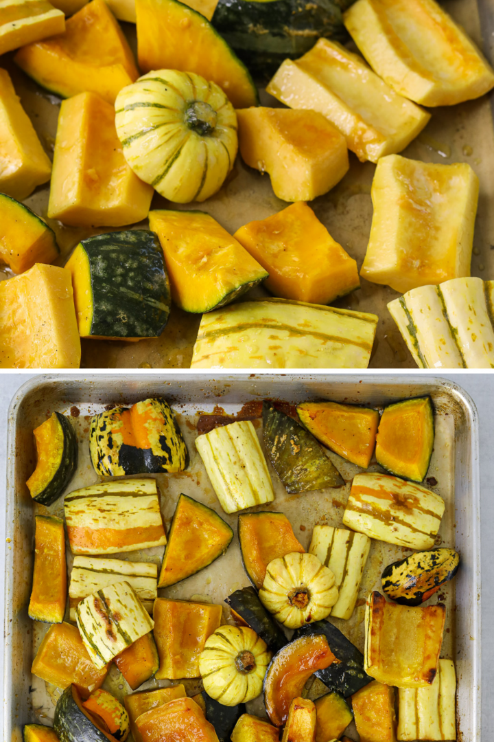 Maple-Brown Butter Roasted Squash with Toasted Hazelnuts and Sage ...