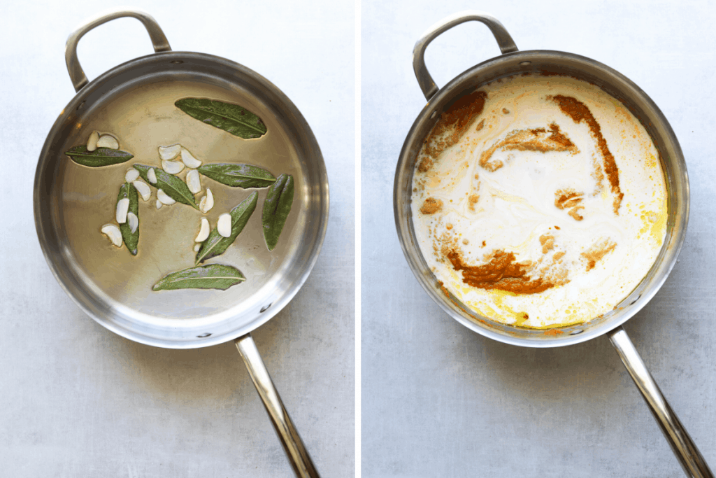 Pumpkin Rigatoni with Crispy Sage - Craving California