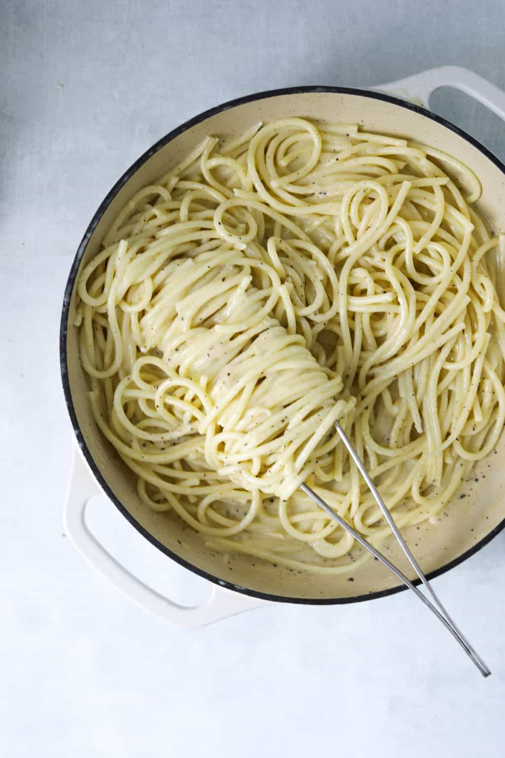 Bucatini Cacio e Pepe - Craving California