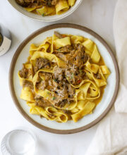 Short Rib Ragù with Pappardelle - Craving California