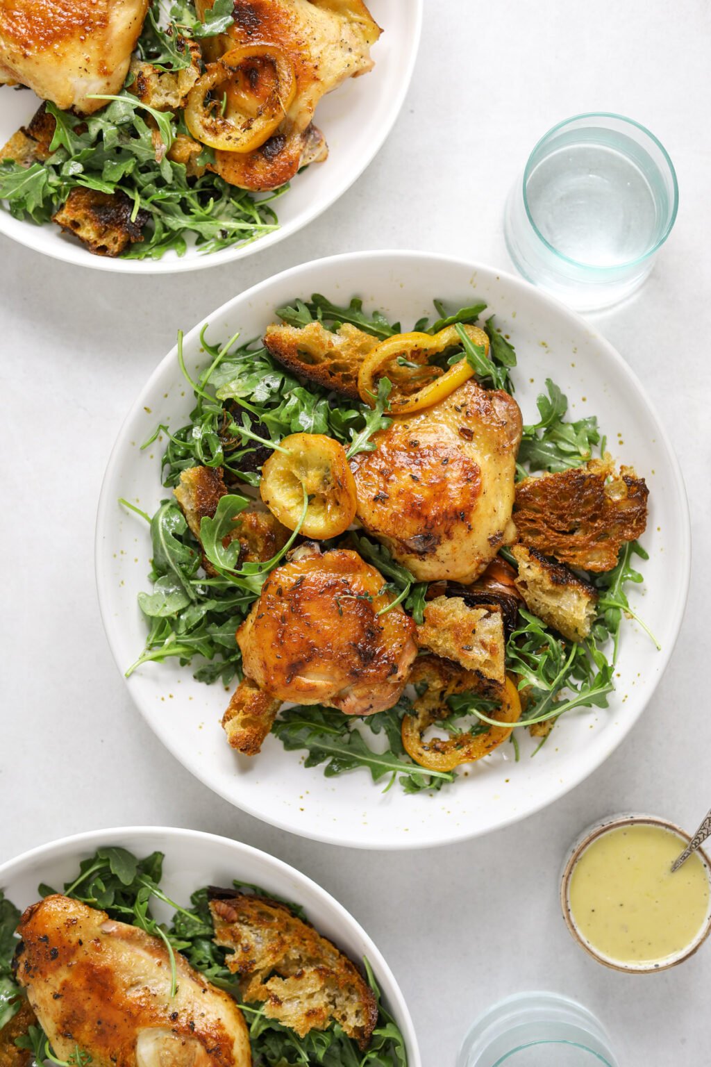 Roast Chicken with Toasted Bread Salad (Zuni Café Inspired) - Craving ...