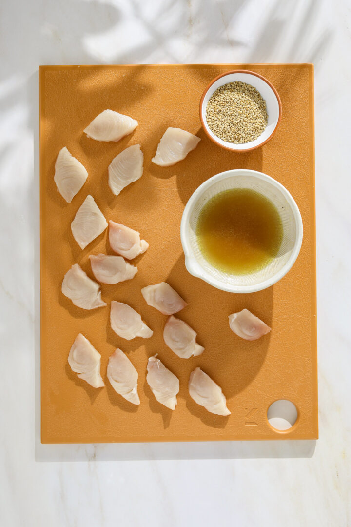 Hamachi Crudo with Grapefruit and Serrano Chili - Craving California