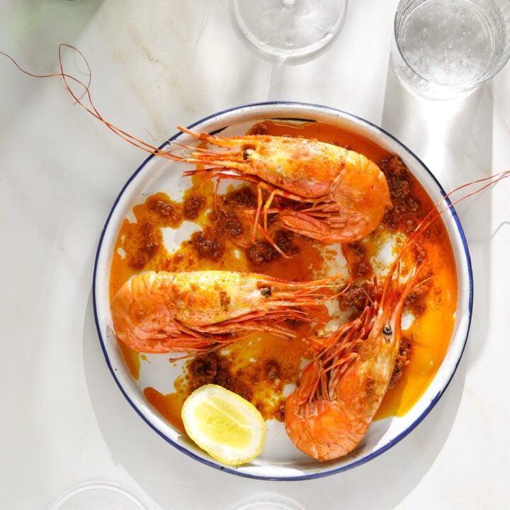 Spot Prawns with 'Nduja, Butter and Lemon - Craving California