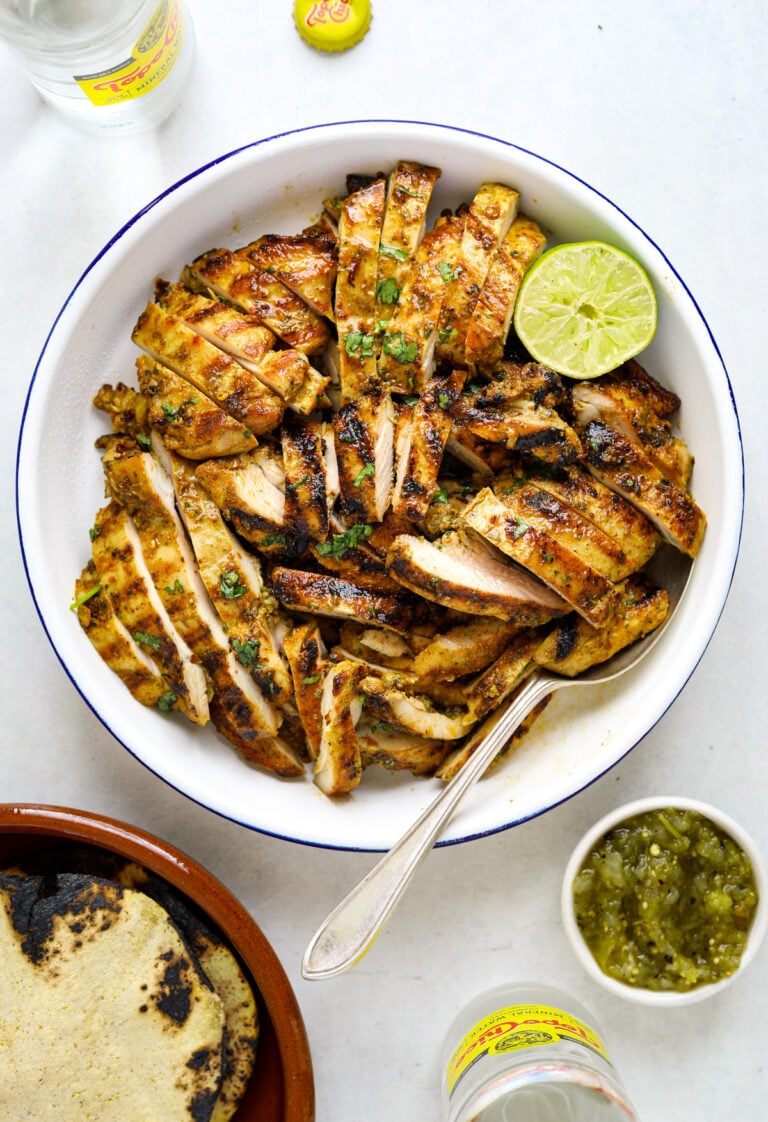 Mexican Grilled Chicken Marinade–Perfect for Tacos, Fajitas, Burritos ...