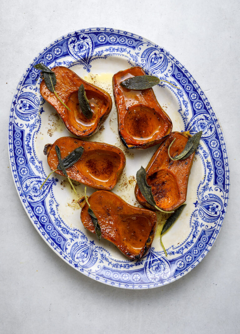 Caramelized Honey Nut Squash with Sage Brown Butter - Craving California