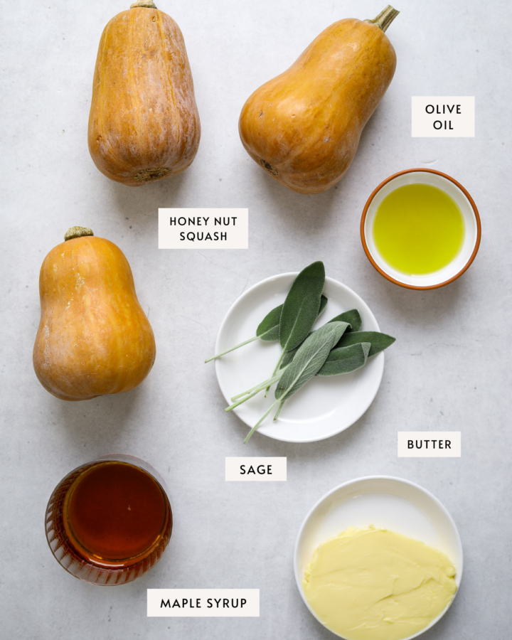 Caramelized Honey Nut Squash with Sage Brown Butter - Craving California