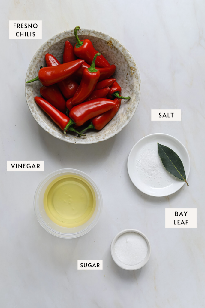 Pickled Fresno Chilis - Craving California