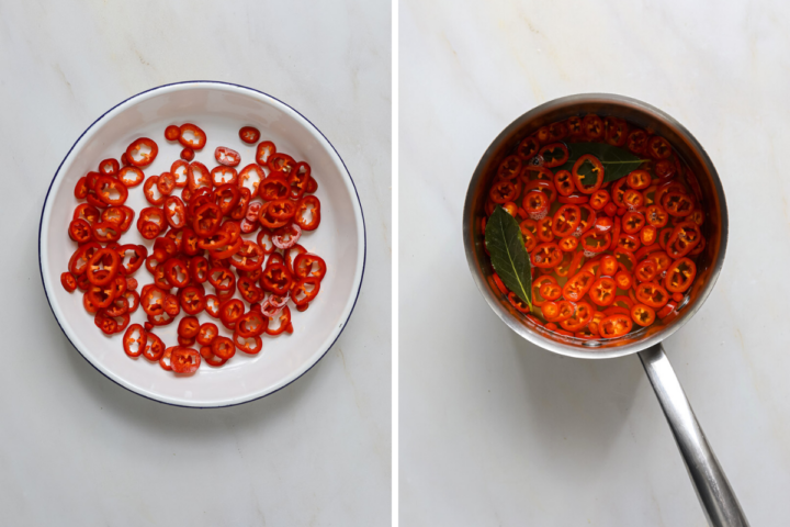 Pickled Fresno Chilis - Craving California