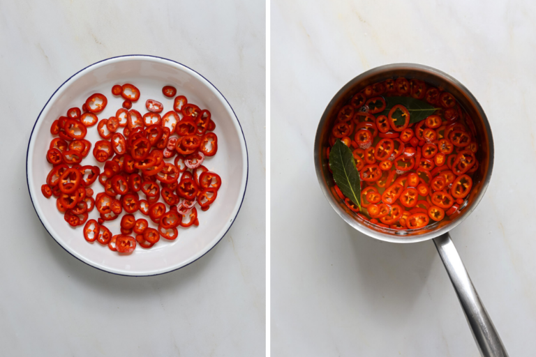 Pickled Fresno Chilis - Craving California