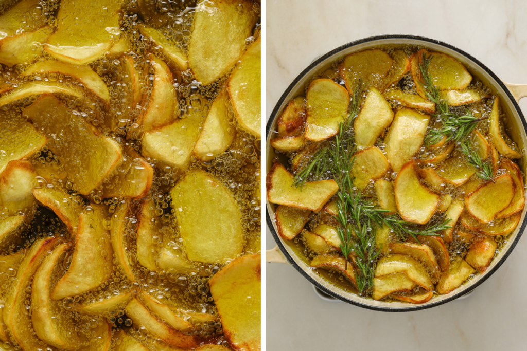 Olive Oil Fries with Garlic and Rosemary - Craving California