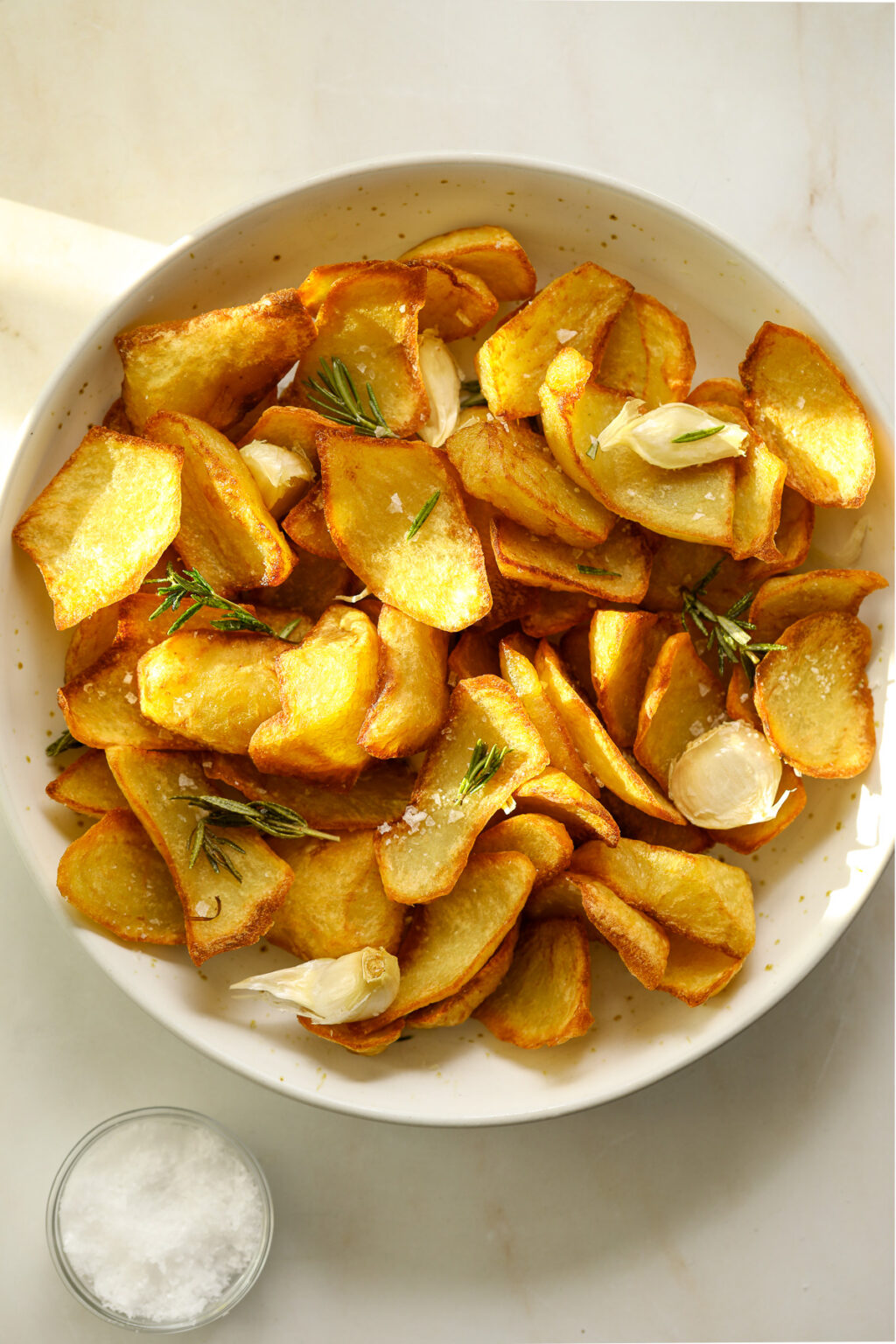 Olive Oil Fries with Garlic and Rosemary - Craving California