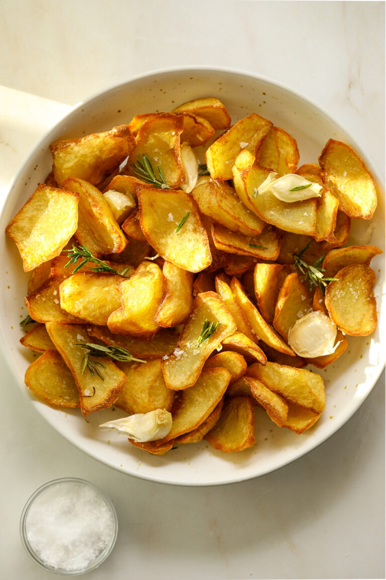 Olive Oil Fries with Garlic and Rosemary - Craving California