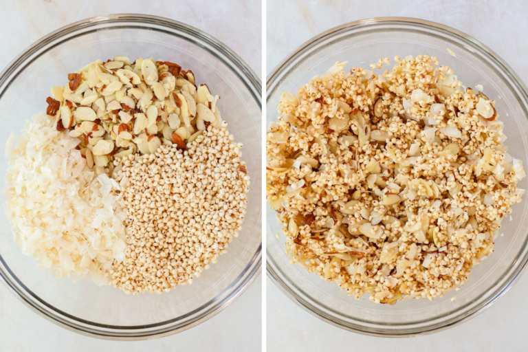 Puffed Millet Granola with Almonds, Honey and Coconut - Craving California