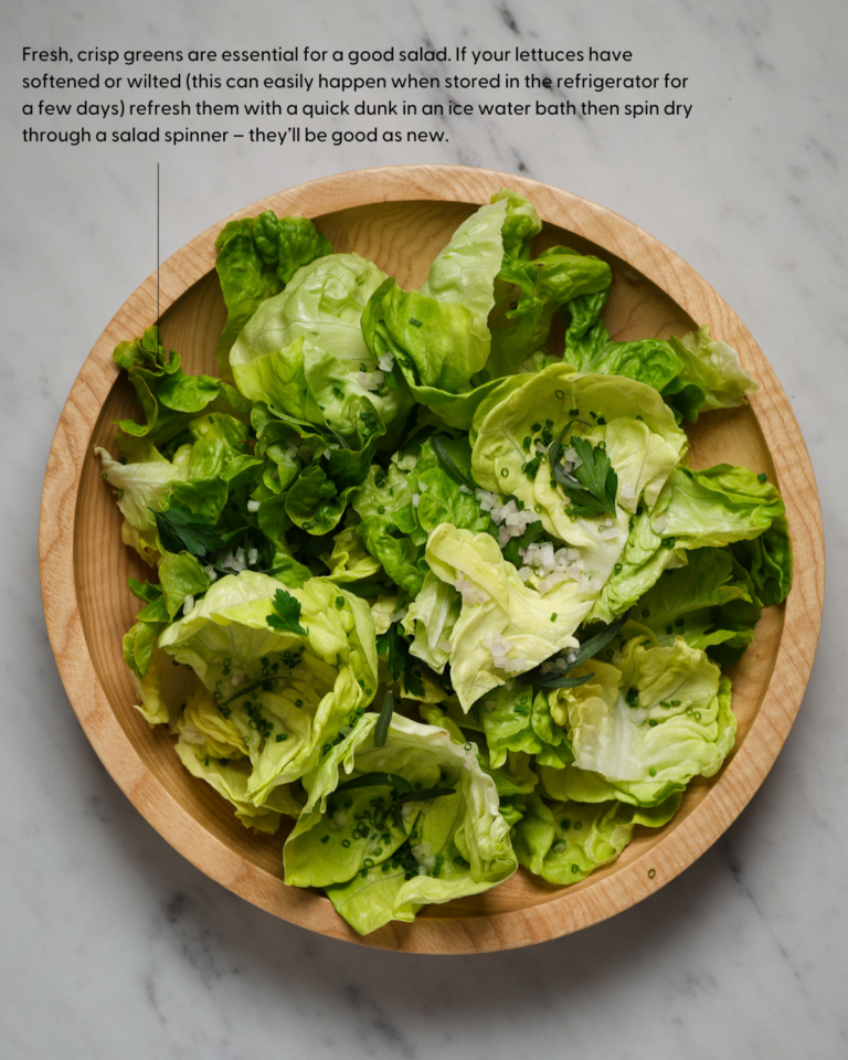 French Bistro Salad (Bibb Lettuce Salad) - Craving California