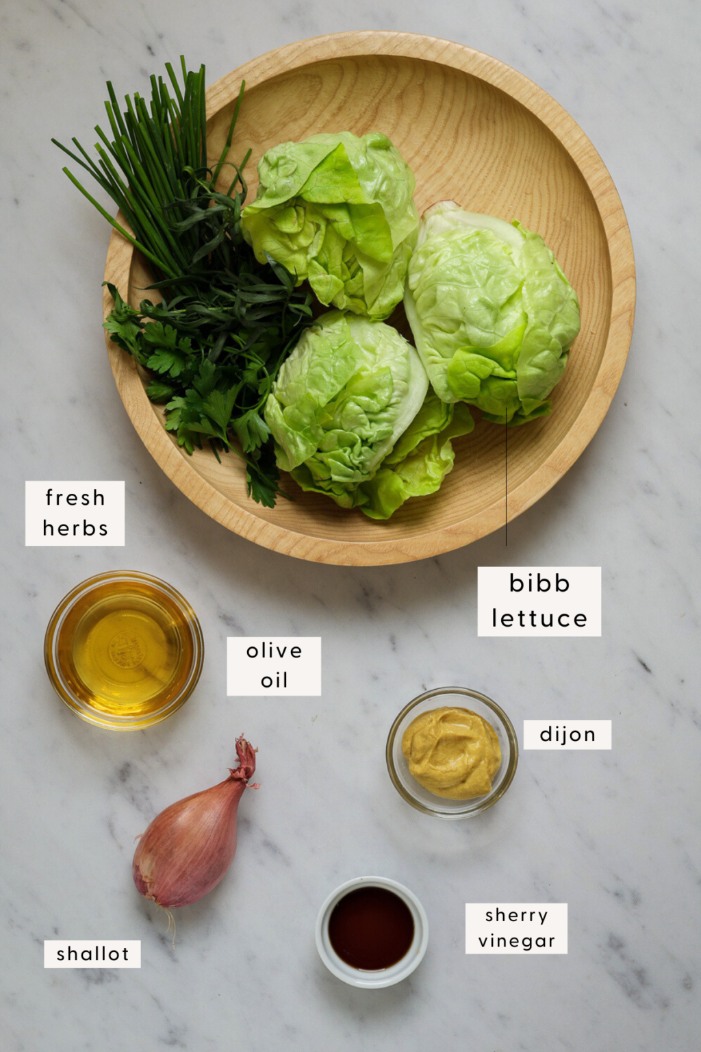 French Bistro Salad (Bibb Lettuce Salad) - Craving California