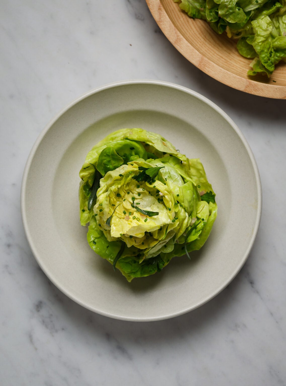 French Bistro Salad (Bibb Lettuce Salad) - Craving California